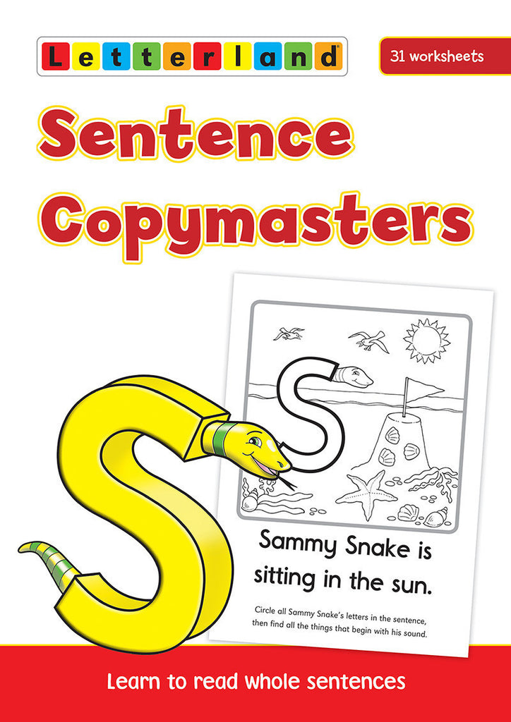 Sentence Copymasters – Letterland Singapore