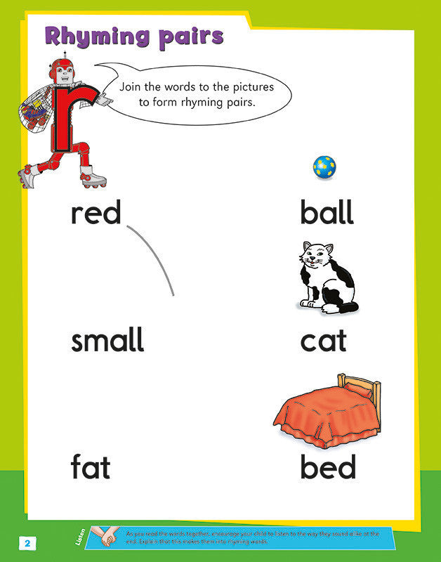 My Second Rhyming Activity Book – Letterland Singapore