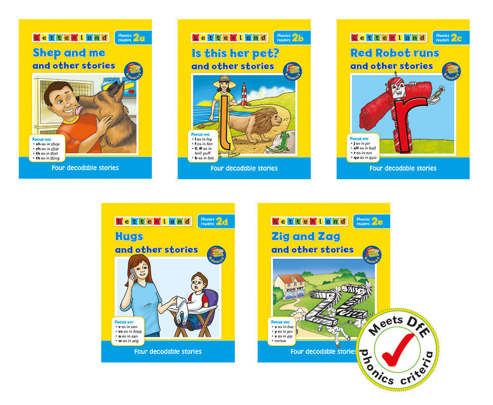 Phonics Readers Set 2 – Letterland Singapore