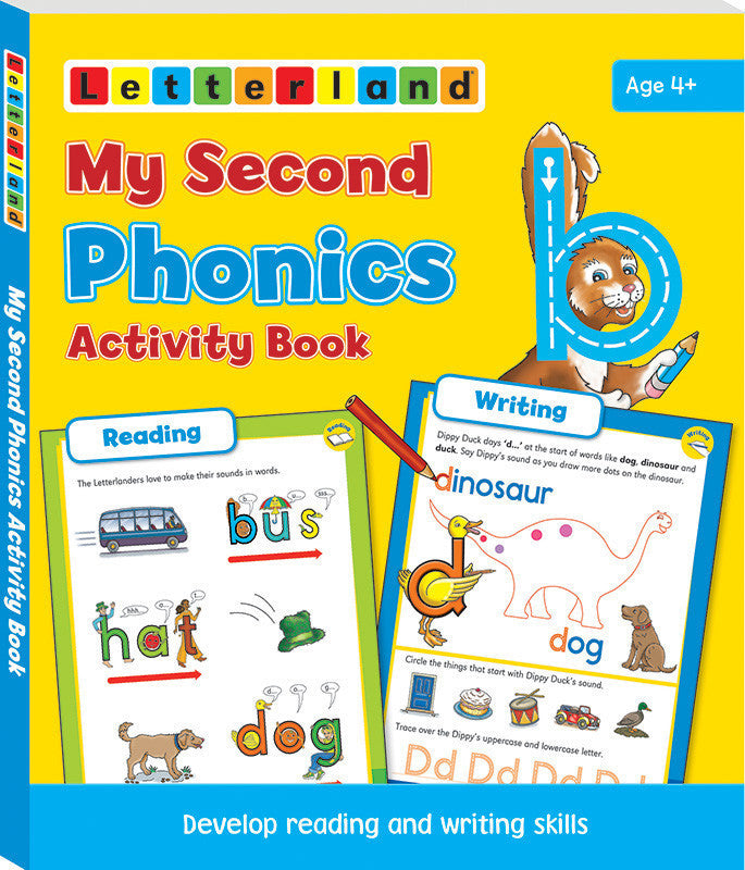 My Second Phonics Activity Book – Letterland Singapore