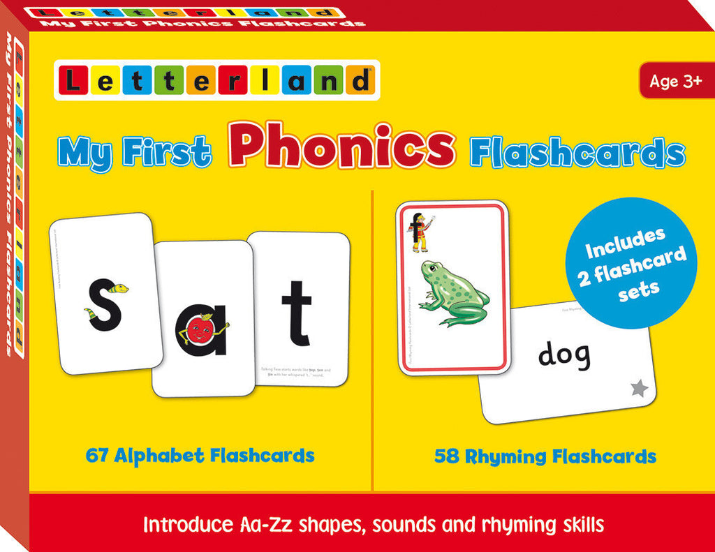 My First Phonics Flashcards – Letterland Singapore