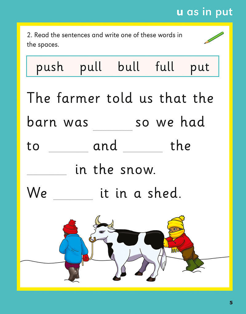 Phonics Activity Book 6 – Letterland Singapore