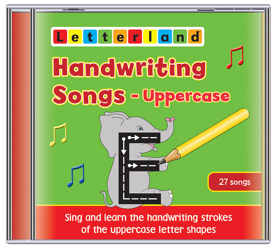 Handwriting Songs - Uppercase (CD) – Letterland Singapore