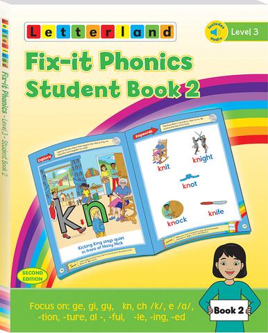 Fix-it Phonics - Level 3 - Student Pack (2nd Edition) – Letterland ...