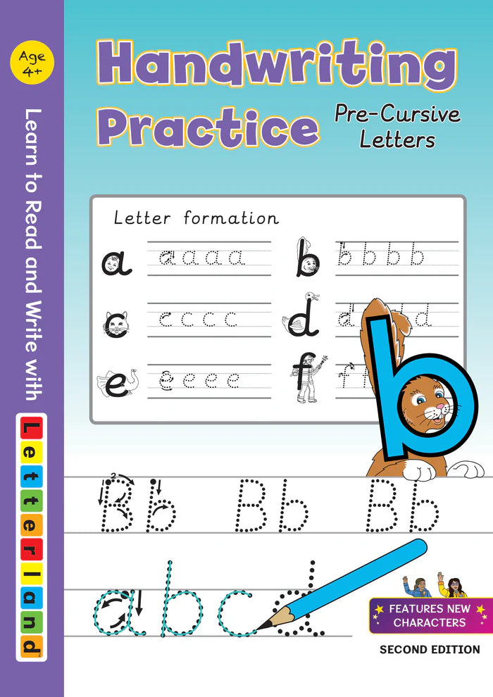 Handwriting Practice - Pre-Cursive Letters – Letterland Singapore